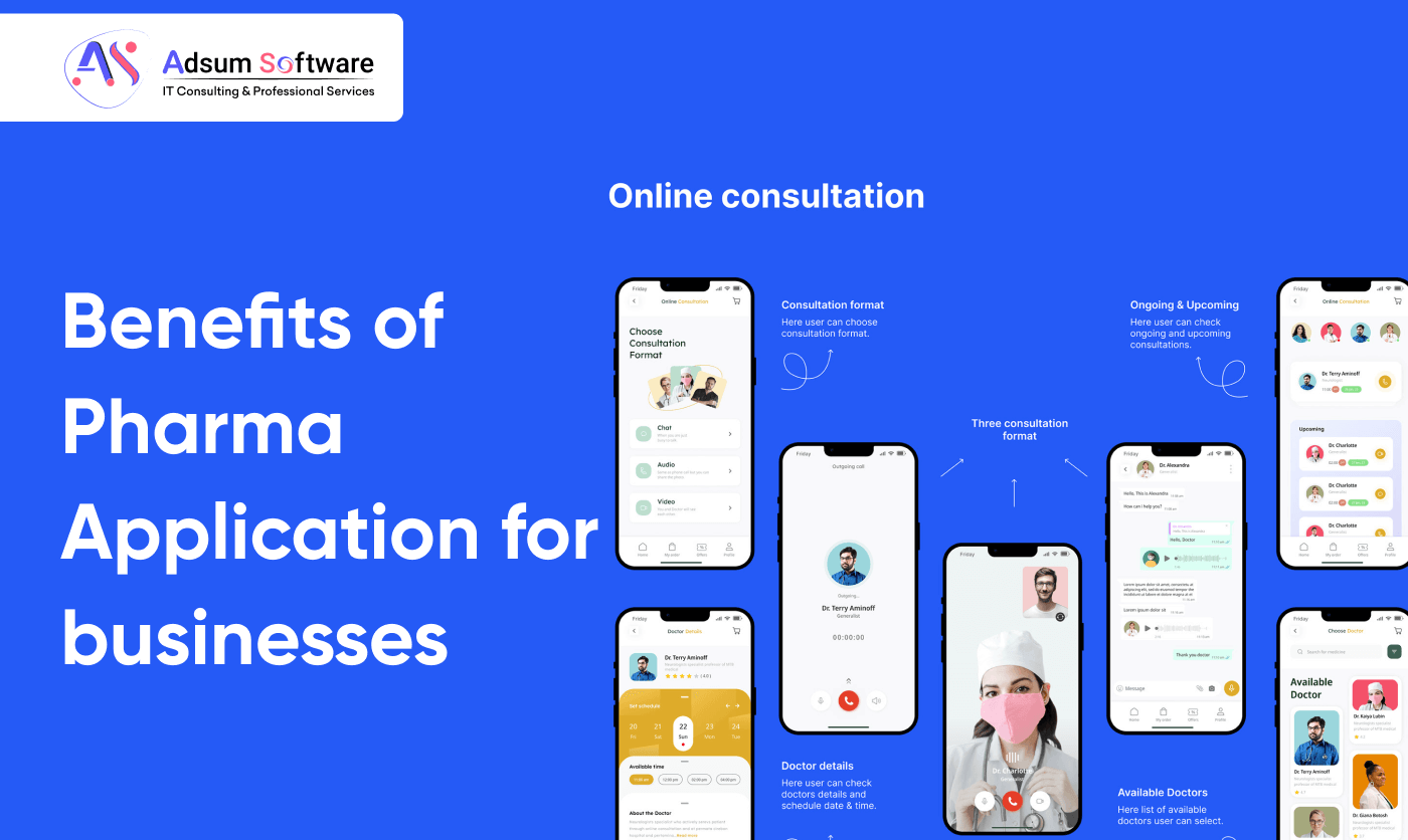 Online Pharmacy App Development – Adsum Guide