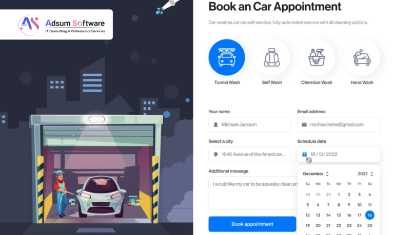 Building Your Own Car Wash Appointment App: Step-by-Step Guide