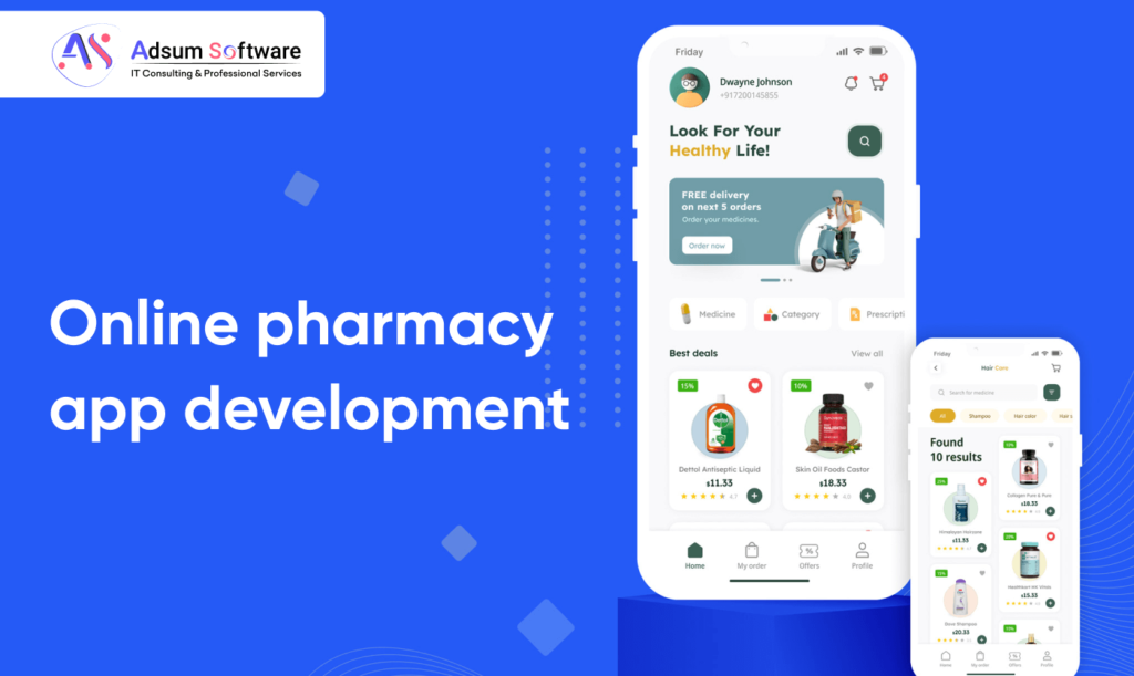 Online Pharmacy App Development – Adsum Guide
